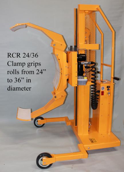 Paper Roll Handling Lifts & Grippers | Roll Manipulators