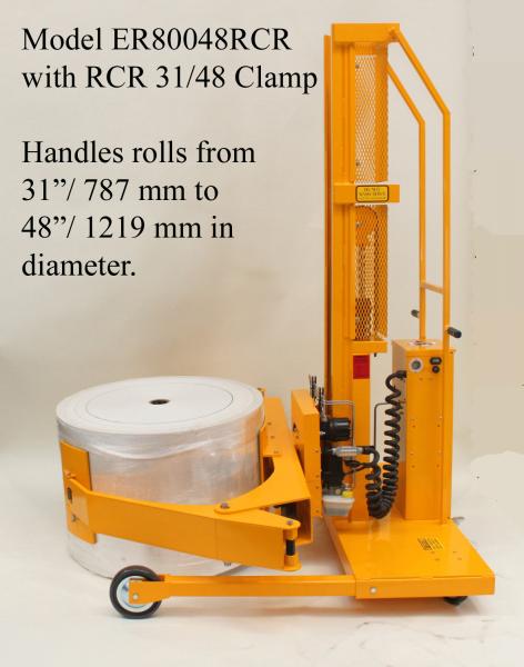 Paper Roll Handling Lifts & Grippers | Roll Manipulators